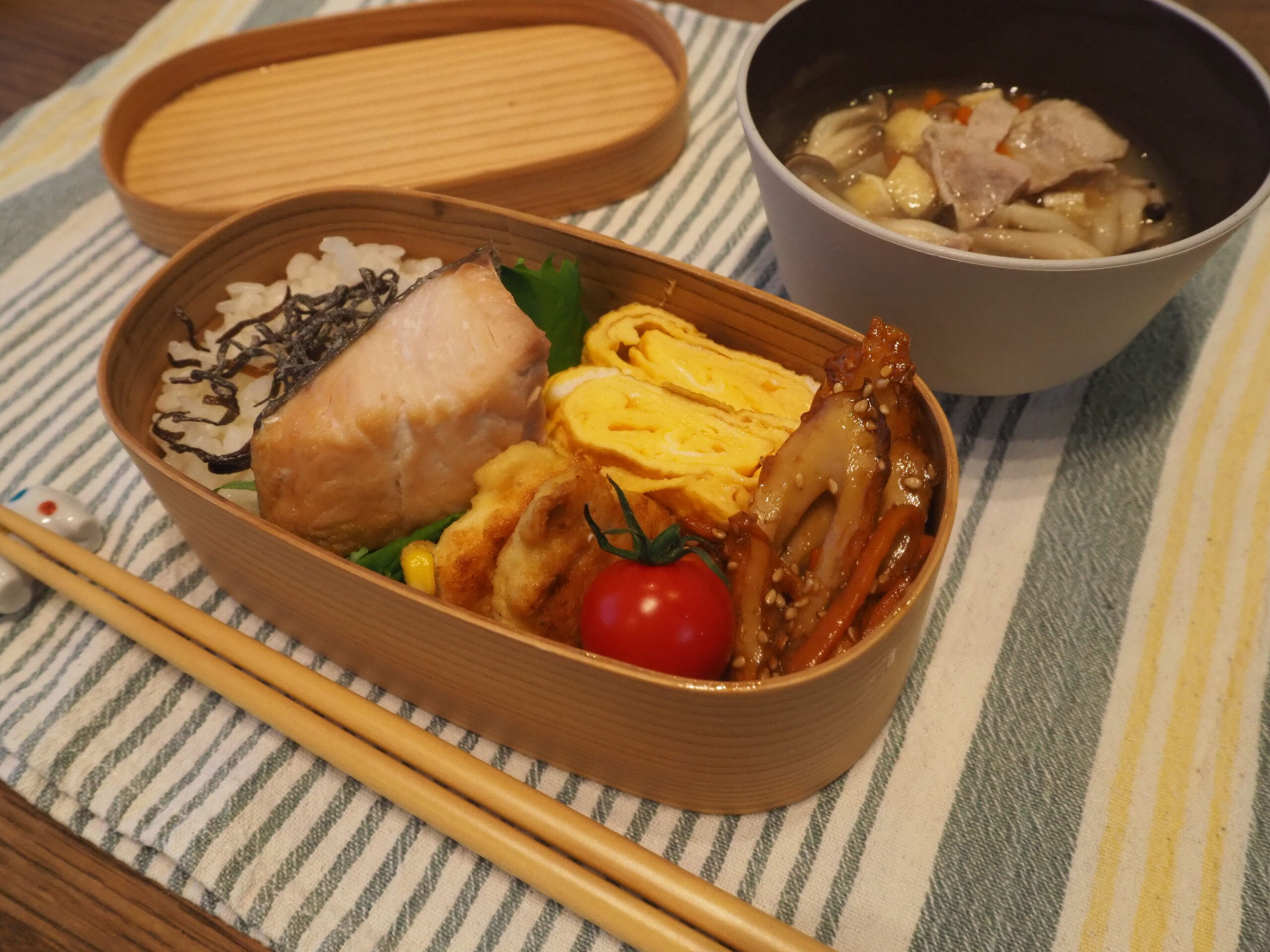 Bento and Tonjiru Recipes